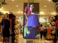 China Acrylic Holographic Rear Projection Film 100um 1.52m Width For Window Display for sale