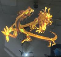 China Flexible Holographic Mesh Screen Motorized 9x30m 3D Holographic Projector for sale