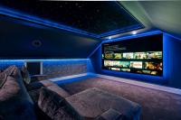 China 9mm Thickness Led Star Ceiling Panels PMMA RGB 12VDC Magnetic For Cinema for sale