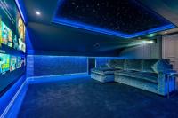 China 9mm Thickness Led Star Ceiling Panels PMMA RGB 12VDC Magnetic For Cinema for sale