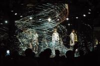 China Transparent Hologram Screen with 78% Transparency for Front and Rear Projection in Polyamide Material for sale