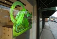 China 30m Length Rear Projection Film 100um Glass Lightweight For Shop Window for sale