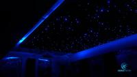 China Polyester Fiberboard Fiber Optic Star Ceiling Panels 9mm RGBW Infrared Signal for sale