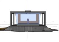 China 10M 3D Holographic Video Projection System / Eyeliner Foil for Live Events , Music Concerts for sale