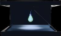 China Innovative Hologram Pyramid  , Hologram 3D Display for jewelry / perfume and cellphone for sale