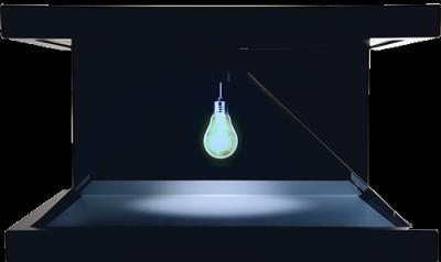 China Innovative Hologram Pyramid  , Hologram 3D Display for jewelry / perfume and cellphone for sale