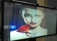 China Transparent Holographic Rear Projection Film on Glass , 3D Holographic Film for sale