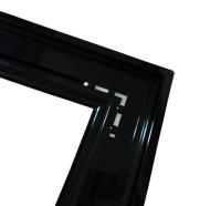 China Custom 92 Inch Fixed Projector Screen For Digital Cinemas Aluminum Frame for sale