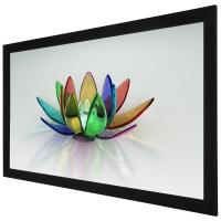 China Custom 92 Inch Fixed Projector Screen For Digital Cinemas Aluminum Frame for sale
