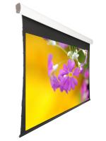 China 100 Inch Tab Tensioned Motorized Screen , home theater motorized screen HD Grey Fabric​ for sale