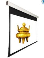 China 150''  Tensioned Ceiling Recessed Motorized Projection Screen With Remote Control for sale