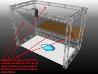 China Holographic Stage 3D Projection System For Music Concerts ,  Live Events for sale
