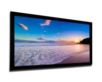 China 3D Perforated Silver acoustically transparent projection screen For Home Cinema for sale
