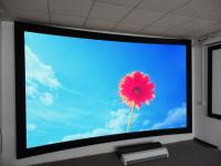 China 16/9 Curved Projection Screen 150