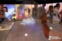 China Holographic Pyramid 3D hologram box for Product Presentation , View from 4 Sides for sale
