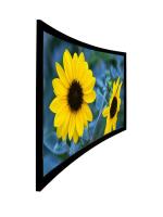 China 180 / 360 Degree Curved Projection Screen ,round projection screen high gain projection screen for sale