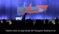 China Stage Hologram , holographic display system for Trade Show / Concert 10 Meter wide for sale