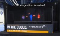 China Stage Hologram , holographic display system for Trade Show / Concert 10 Meter wide for sale