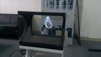 China 22 Inch 1 Face Hologram Display Units Holo cube for Pepsi & Coca Cola 3D Hologram for sale