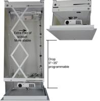 China Ceiling Mounted Motorized Projector Lift 100cm for different projectors for sale