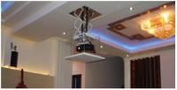 China Ceiling Mounted 200cm automated projector lift , motorised projector lift 110v - 240v for sale