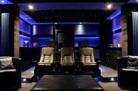 China Polyester Base Fiber Optic Star Ceiling Panel PMMA 12VDC For Theater Room for sale