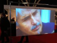 China Transmittance Advertising Rear Projection Film 100um For Daylight Display for sale
