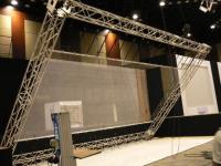 China Musion Eyeliner 3D Holographic Laser Projection System Display , HD Video Based for sale