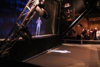 China Digital Interactive Holographic Projection System For Large Stage , Holo Film for sale