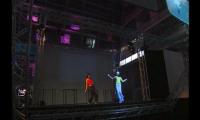 China Digital Interactive Holographic Projection System For Large Stage , Holo Film for sale