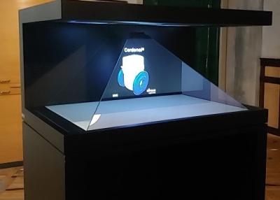 China 3D Holographic Pyramid Projection Display 270 Degree Advertising Player for sale