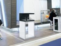 China 3D Holographic Pyramid Projection Display 270 Degree Advertising Player for sale