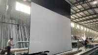 China Large Scale 400 Inch Motorized Projector Screen Remote Control For Event for sale