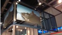 China 150 degre Gray Rear Projection Film For 3D Holographic Projection Screen for sale