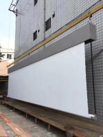 China 350inch Large Motorized Projection Screen With RF Remote Control for sale