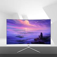 China Narrow Border LED Smart Curved Computer Monitor 1920x1080 24 Inch D2462 for sale