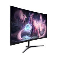 China Gaming Monitor 27 Inch Curved IPS Widescreen Monitor With VGA DVI Input for sale