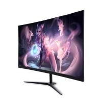 China Gaming Monitor 27 Inch Curved IPS Widescreen Monitor With VGA DVI Input for sale