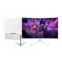 China 24 Inch Full Definition LED Curved Computer Monitor 75Hz D-SUB Interface Display for sale