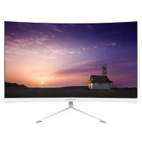China 23.8 Inch Desktop LCD Curved Screen Computer Monitor With 178° Vertical Viewing Angle for sale