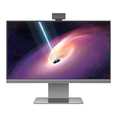 China Business Gaming Desktop Monoblock Barebone All-In-One Computer Pc Game with 24inch Screen for sale