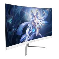 China 144HZ 24 Inch IPS Curved Computer Monitor High Refresh Rate With VGA SPK Connector for sale