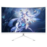 China 144HZ 24 Inch IPS Curved Computer Monitor High Refresh Rate With VGA SPK Connector for sale