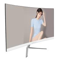 China Desktop Curved Computer Monitor 144Hz 24 Inch Gaming Monitor For Internet Cafes for sale