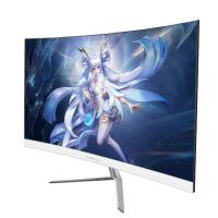 China Super Thin Slim Desktop LED LCD Curved Screen Monitor 32'' Full HD With Speaker for sale