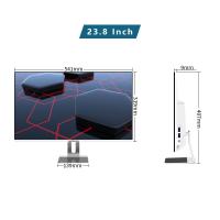 China 23.8 Inch 1920x1080 HD All In One PC Computer Core I3 I5 I7 With Camera for sale
