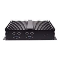 China Industrial Embedded Mini Pc Computer With I5 7267U 2 Rs232 Win10 Pro Vga Hd Fanless for sale