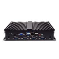 China Industrial Embedded Mini Pc Computer With I5 7267U 2 Rs232 Win10 Pro Vga Hd Fanless for sale