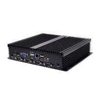 China Industrial Embedded Mini Pc Computer With I5 7267U 2 Rs232 Win10 Pro Vga Hd Fanless for sale