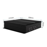 China Industrial Embedded Mini Pc Computer With I5 7267U 2 Rs232 Win10 Pro Vga Hd Fanless for sale